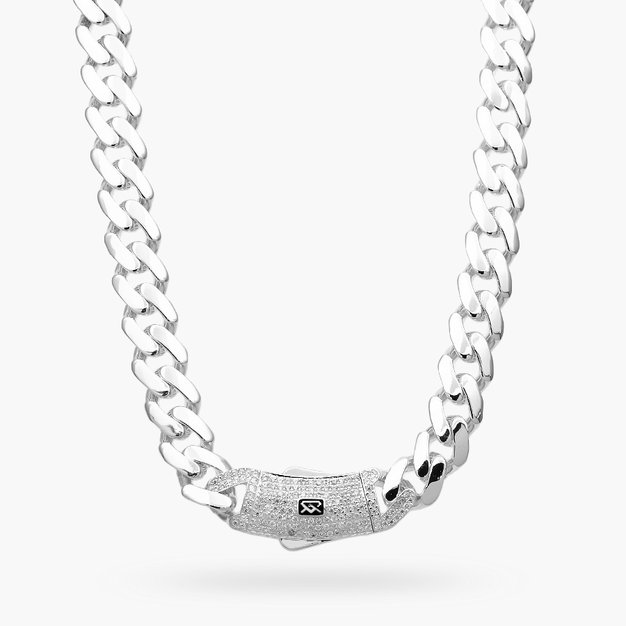 Cadena Mónaco Plata Ley .925 0601 – Valdivia Accesorios