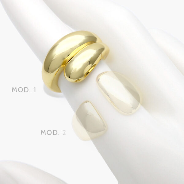 Anillo Chunky Chapa de Oro 1102 – Valdivia Accesorios